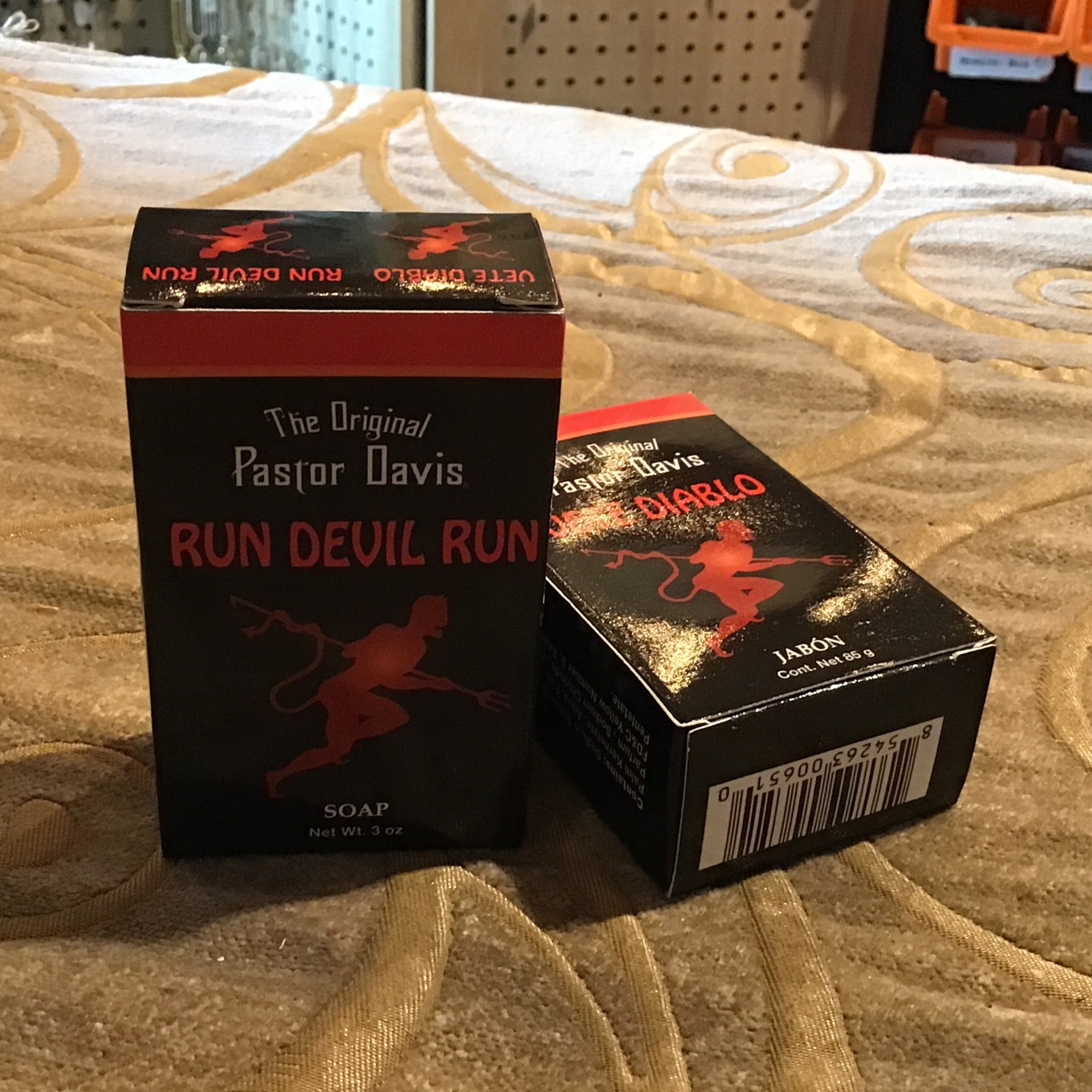 Pastor Davis run devil run soap | The Voodoo Shop